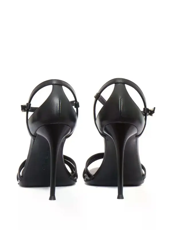 SERGIO LEVANTESI Leather Stiletto Sandals