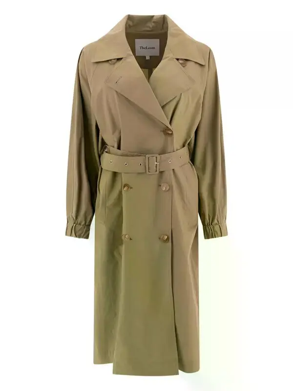 THE LOOM Belted Double-breasted Trench Coat