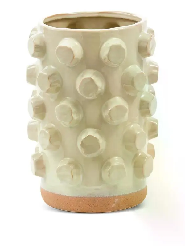 POLSPOTTEN Structure Textured Ceramic Vase
