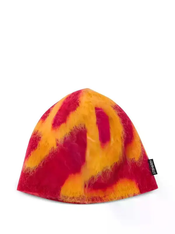 Gramicci Patterned Beanie - Red