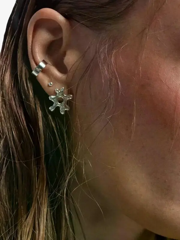 NO MORE Sea Flower Stud Earrings