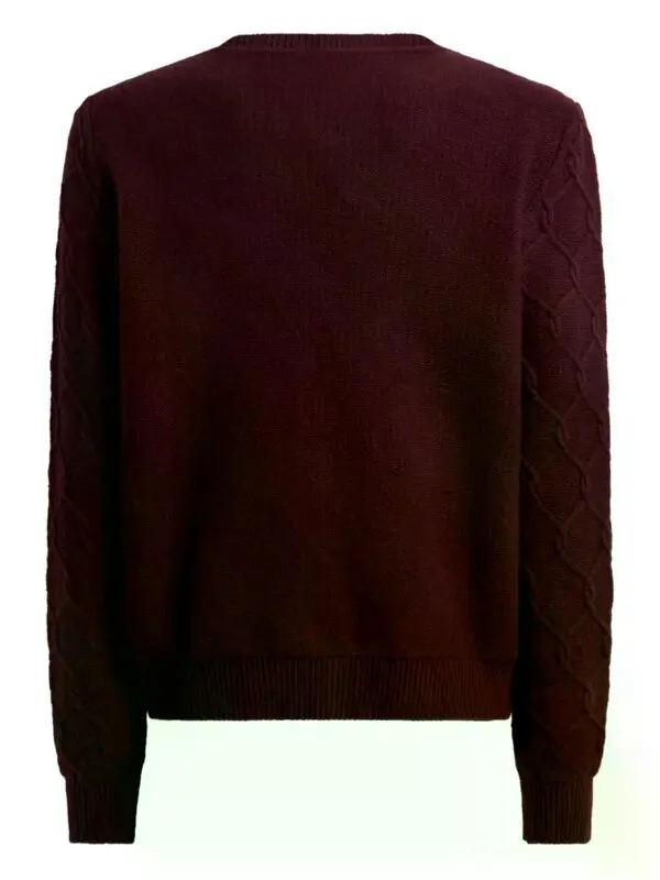 Etro Embroidered Wool Sweater