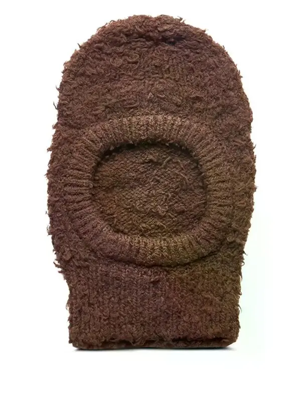 NAMACHEKO Knitted Balaclava - Brown