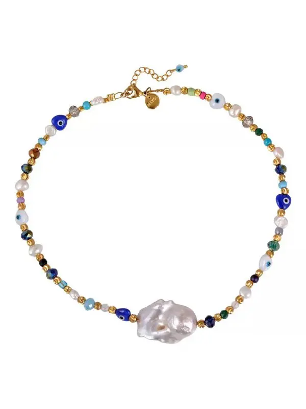 Mayol Key Largo Beaded Choker - Blue