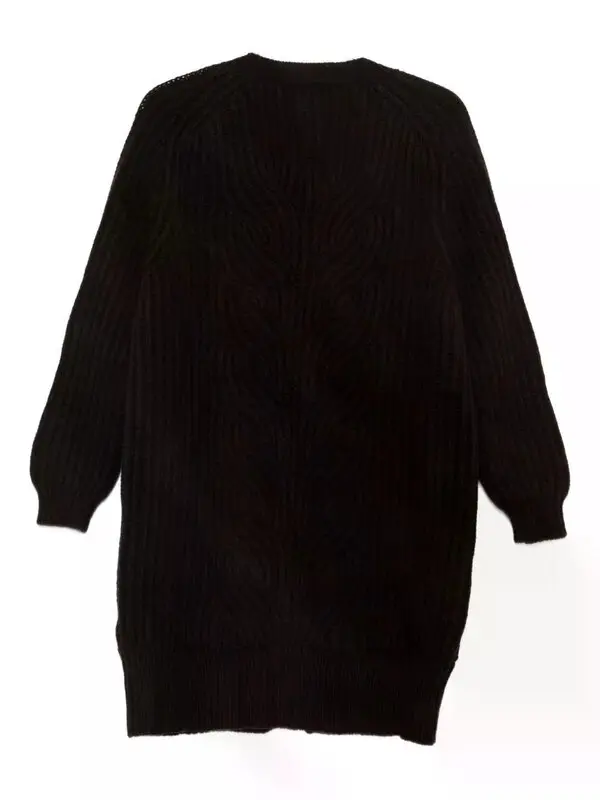 Bruno Manetti Ribbed-knit Cardigan