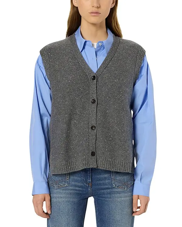 Gerard Darel Elysee Buttoned Vest