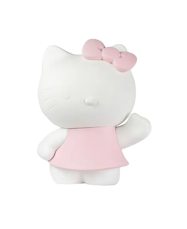 LEBLON DELIENNE Hello Kitty Robe Matt Dress 10.5 Figurine - White And Pastel Pink