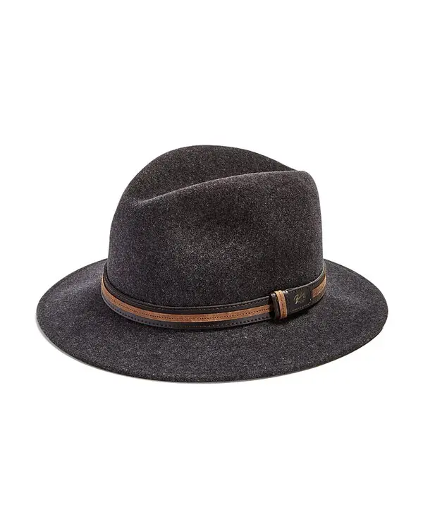 BAILEY Brandt Lanolux Fedora - Black Mix