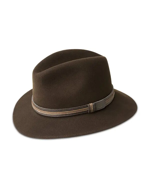 BAILEY 1922 Bailey Of Hollywood Brandt Lanolux Fedora - Walnut