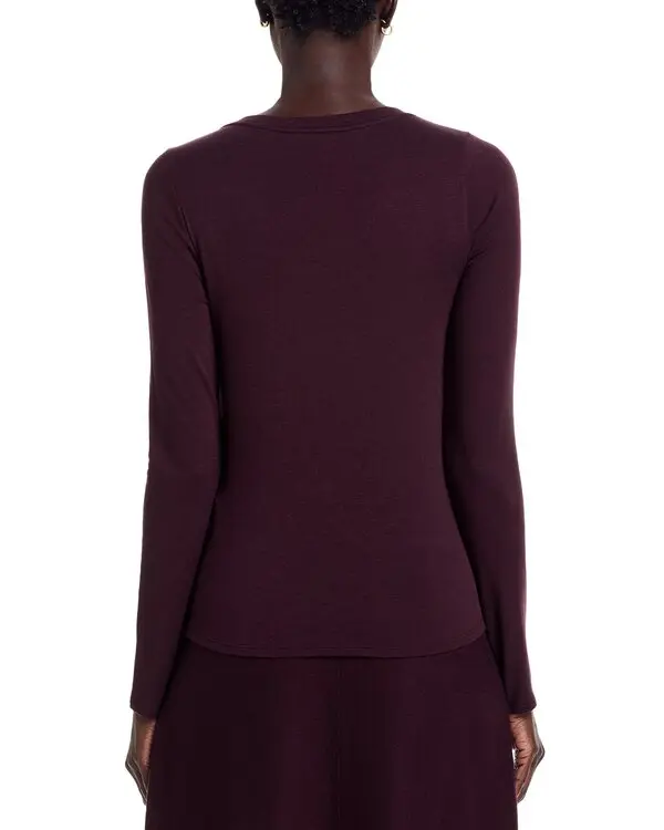 Eileen Fisher V-neck Long Sleeve Top