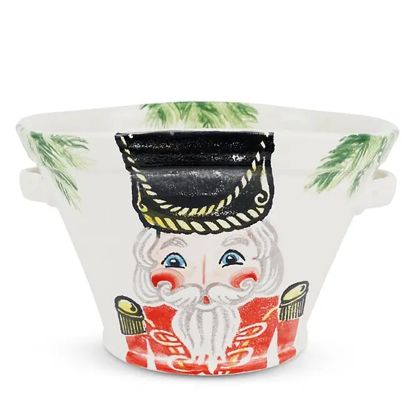 VIETRI Nutcrackers Celebration Bucket