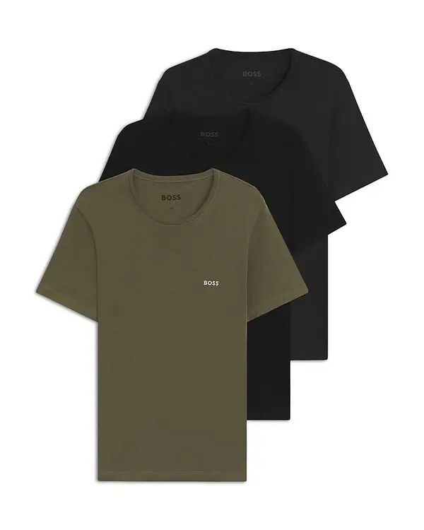 BOSS Classic Cotton Jersey Tees, Pack Of 3 - Open Misc