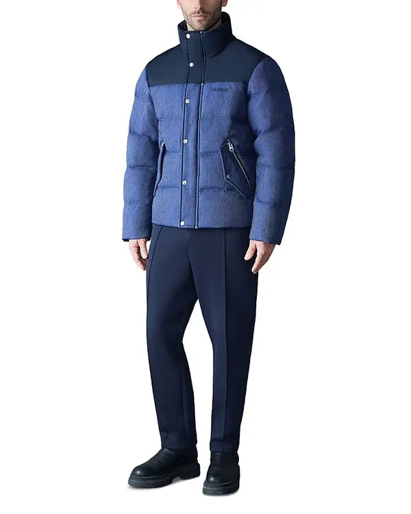 Mackage Everett Denim Quilted Down Jacket