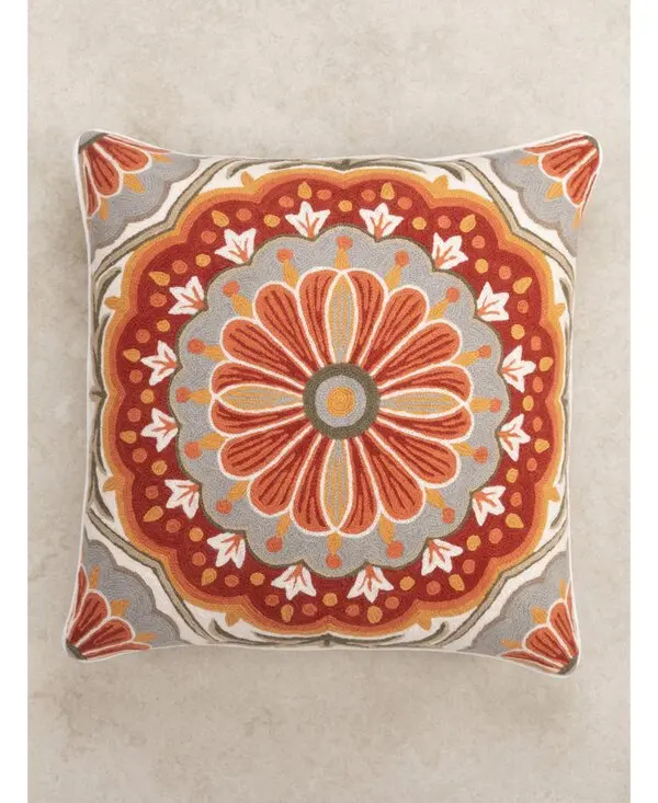 GAURI KOHLI Holi Pillow - Multicolored