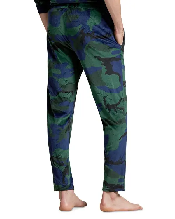 Polo Ralph Lauren Slim Fit Velour Pajama Pants