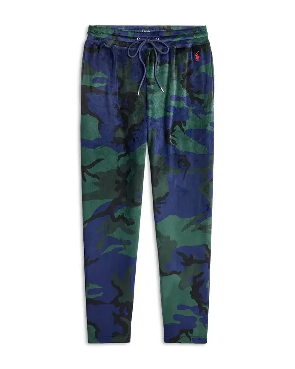 Polo Ralph Lauren Slim Fit Velour Pajama Pants