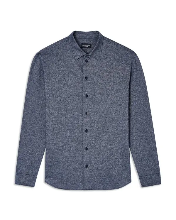 Emporio Armani Jaspe Jersey Cotton Sport Shirt