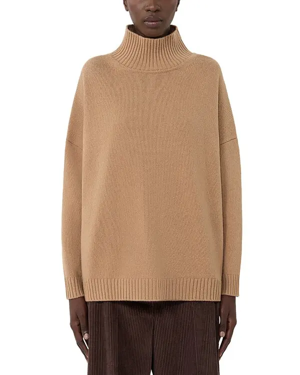Max Mara Borgia Wool Sweater - Camel