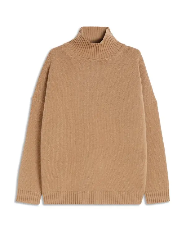 Max Mara Borgia Wool Sweater - Camel