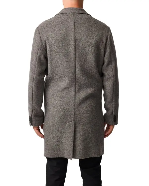 Rodd & Gunn Tailored Fit Colwood Overcoat - Mink
