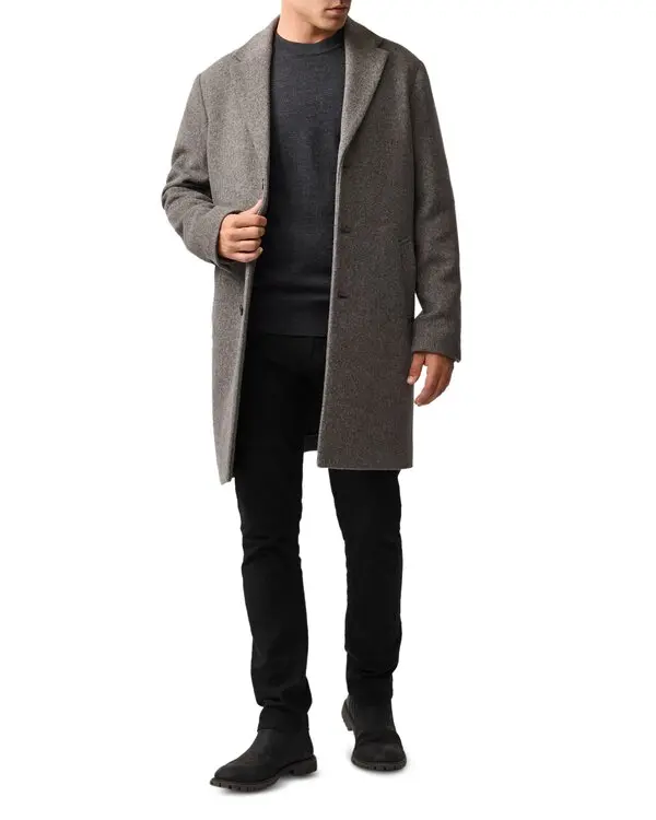 Rodd & Gunn York Bay Merino Wool Sweater - Ash