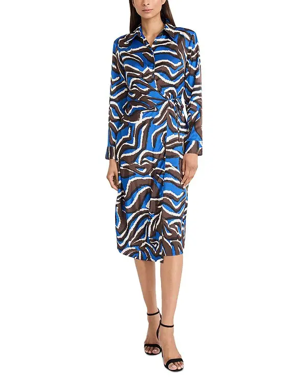 Maggy London Midi Wrap Dress