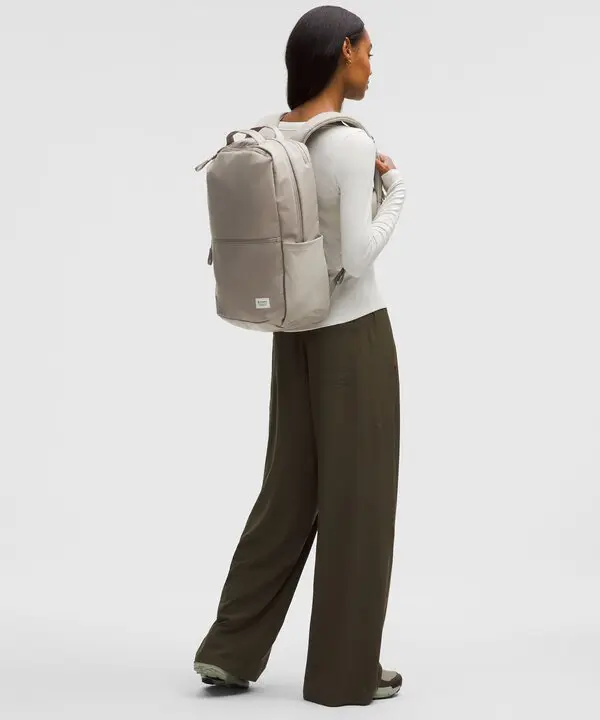 Lululemon Double-zip 22l Backpack - Warm Ash Grey