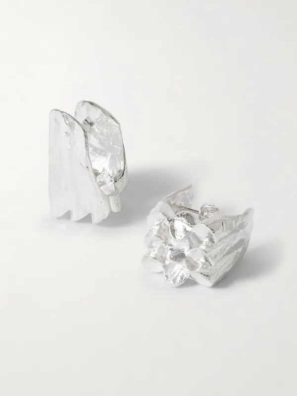 ALIGHIERI The Dance Of The Notes Earrings - Silver