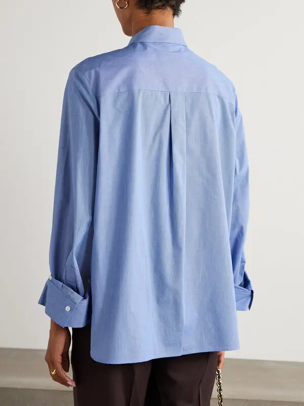 TWP Checked Cotton-poplin Shirt