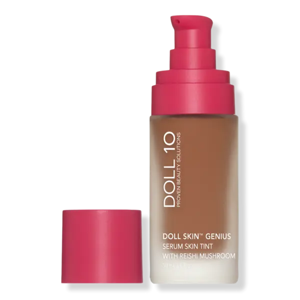 DOLL 10 Doll Skin Genius Serum Skin Tint With Reishi Mushroom - Deep/rich