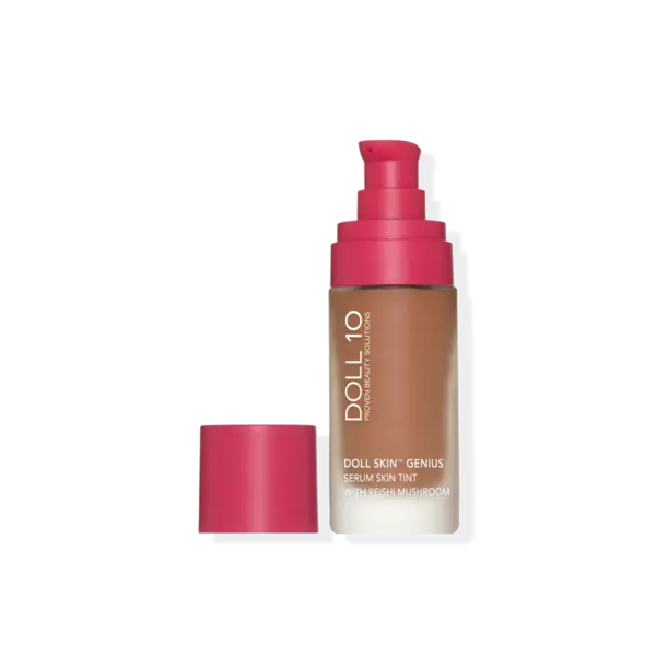 DOLL 10 Doll Skin Genius Serum Skin Tint With Reishi Mushroom - Deep