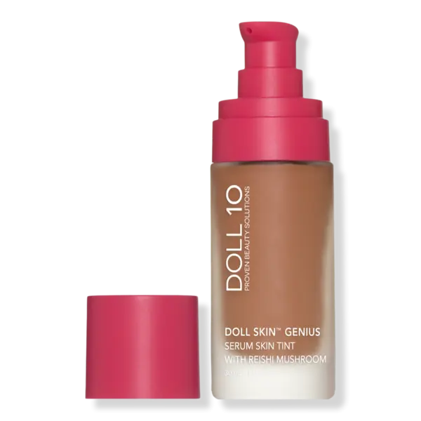 DOLL 10 Doll Skin Genius Serum Skin Tint With Reishi Mushroom - Deep
