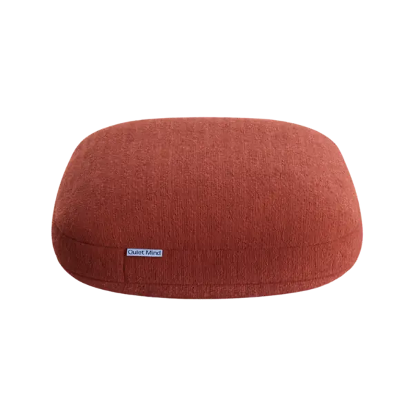 QUIET MIND The Original Weighted Pillow Chili Oil Large 12 Lbs - One-color