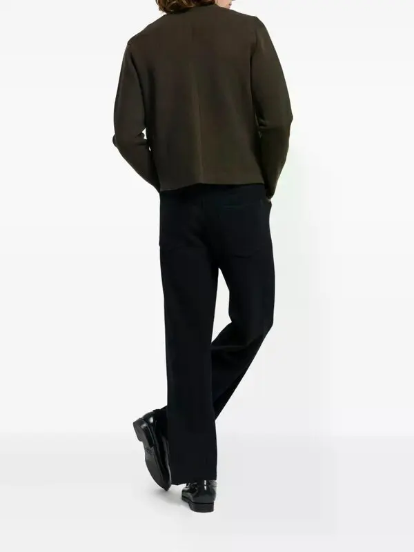 BARRIE V-neck Cashmere Cardigan - Brown