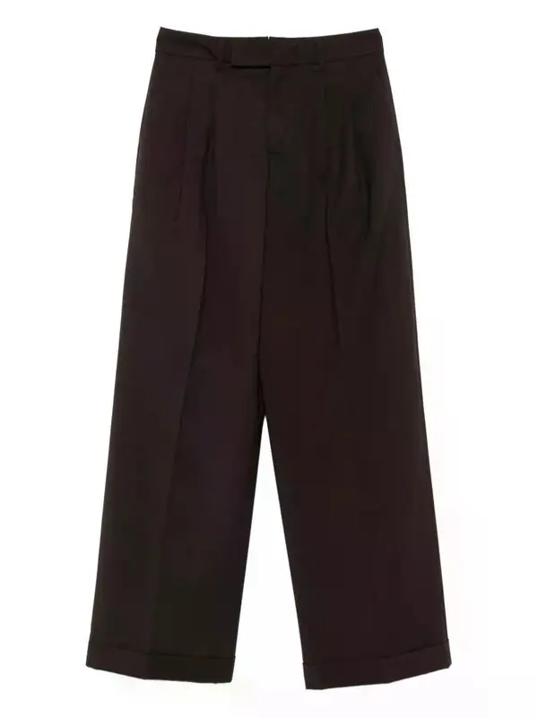 BRIGLIA 1949 Pleated Turn-up Trousers