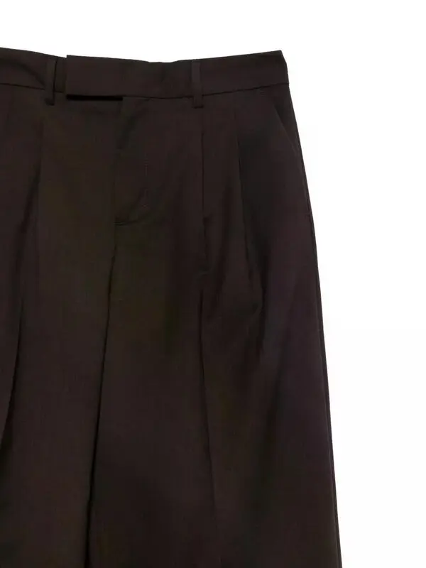 BRIGLIA 1949 Pleated Turn-up Trousers