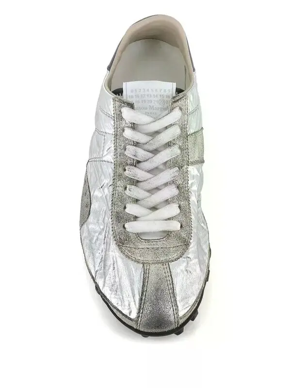 MAISON MARGIELA Textured Lace-up Sneakers