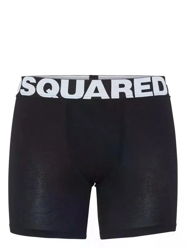Dsquared2 Maxi-logo Boxers - Black