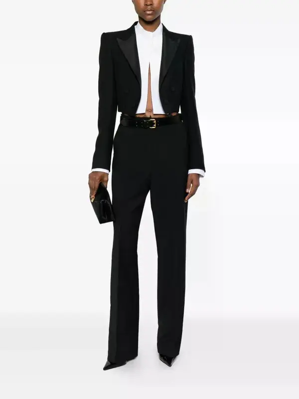 TOM FORD Double-breasted Cropped Blazer