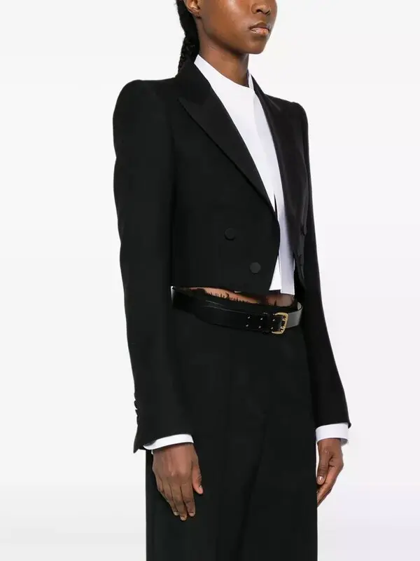 TOM FORD Double-breasted Cropped Blazer
