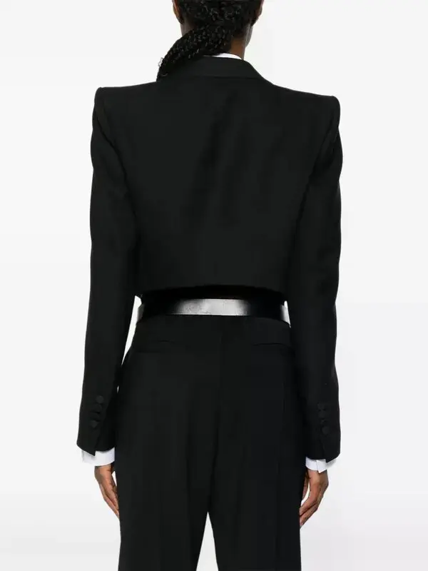 TOM FORD Double-breasted Cropped Blazer