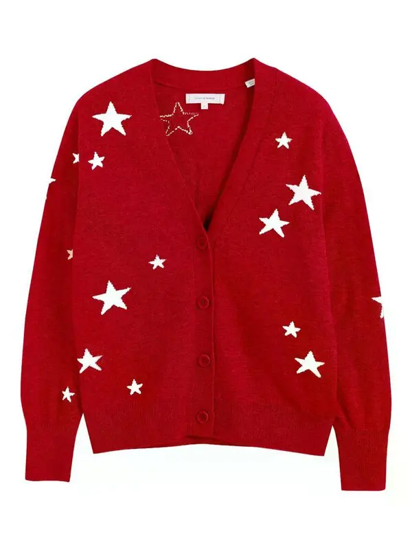 Chinti & Parker Star-motif Cardigan