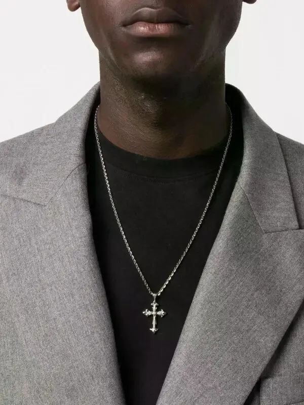 Emanuele Bicocchi Fleury Cross Necklace