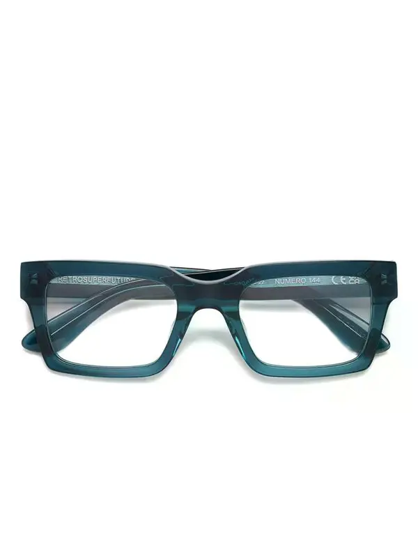 RETROSUPERFUTURE Numero 144 Square-frame Glasses - Blue