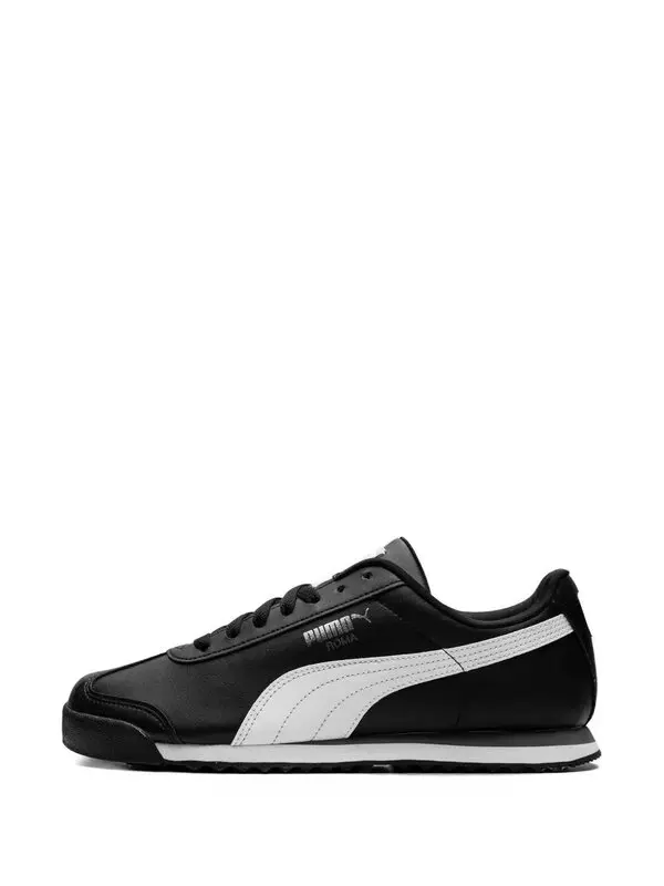 PUMA Roma Leather Sneakers - Black