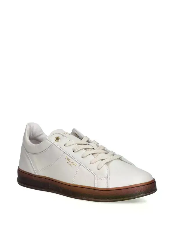 TWINSET Leather Sneakers