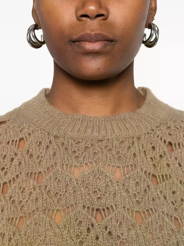 CIVIDINI Openwork Knitted Sweater