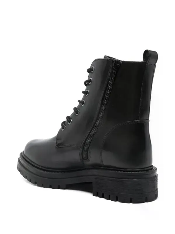 Geox Zip-up Combat Boots