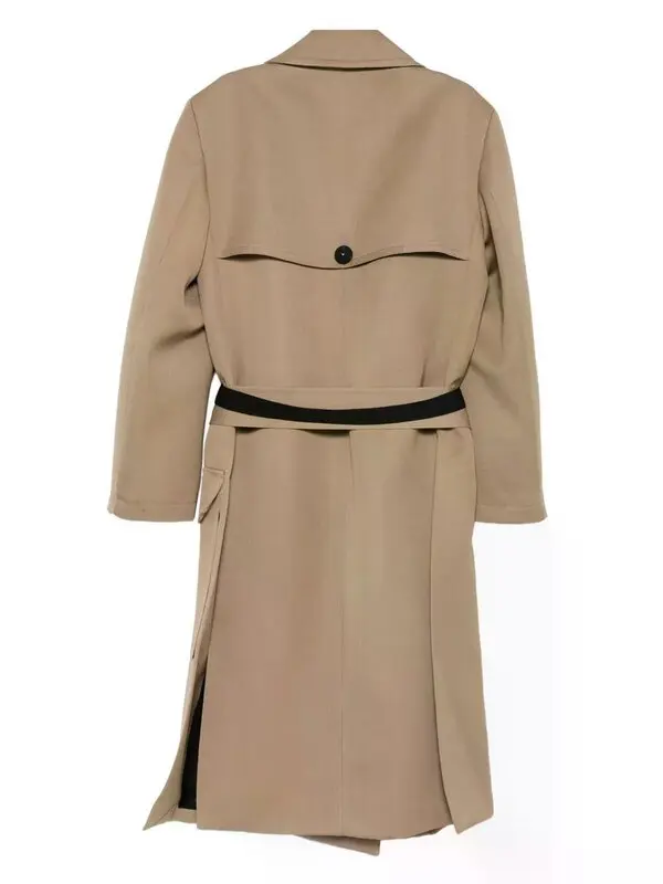 Seafarer Double-breasted Belted Coat