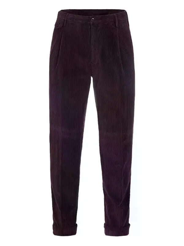 L.B.M. 1911 Pleated Corduroy Trousers